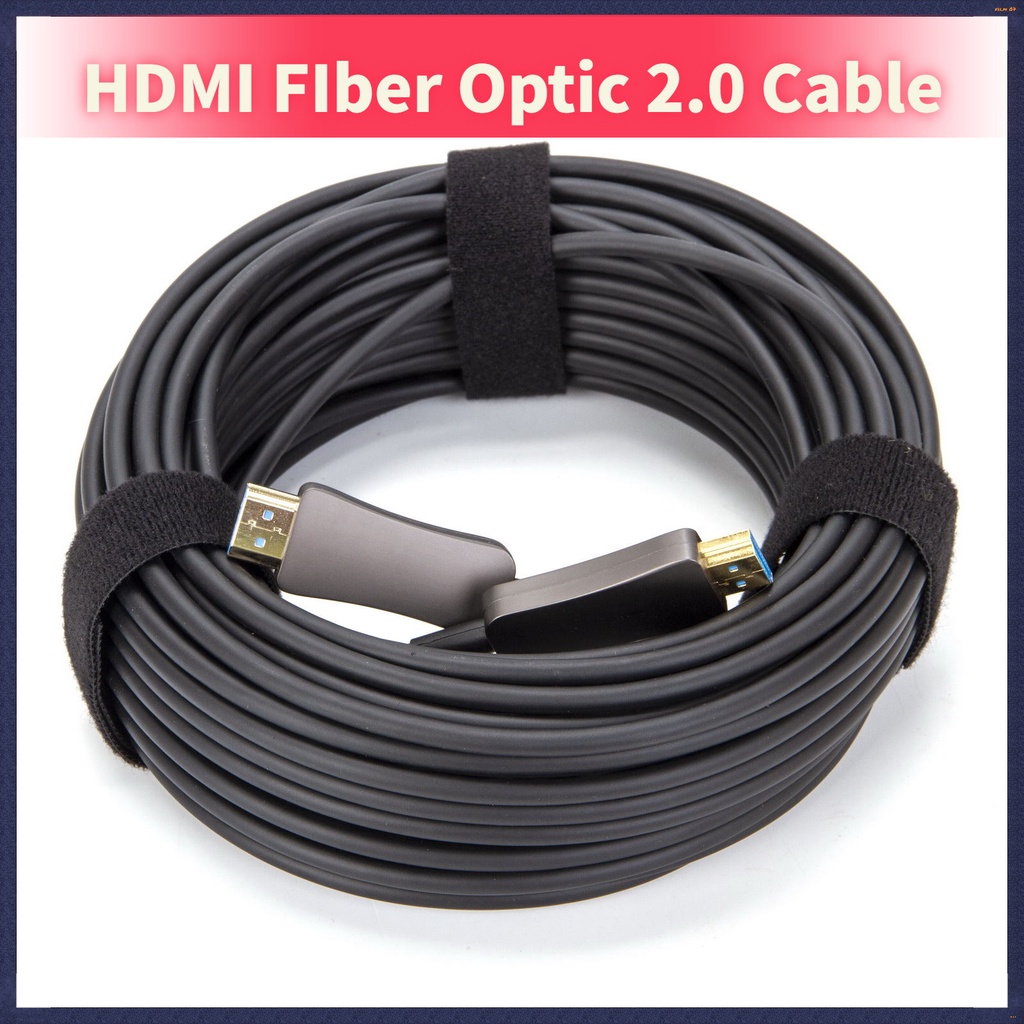 HDR HDMI Fiber Optic Cable 4K 60Hz HDMI2.0 Fiber Cable 18Gbps 4:4:4 ...