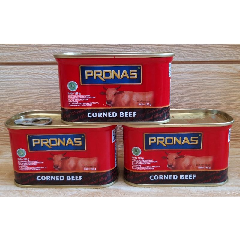 Pronas Corned Beef 198g Pronas Corned Beef/ | Shopee Philippines