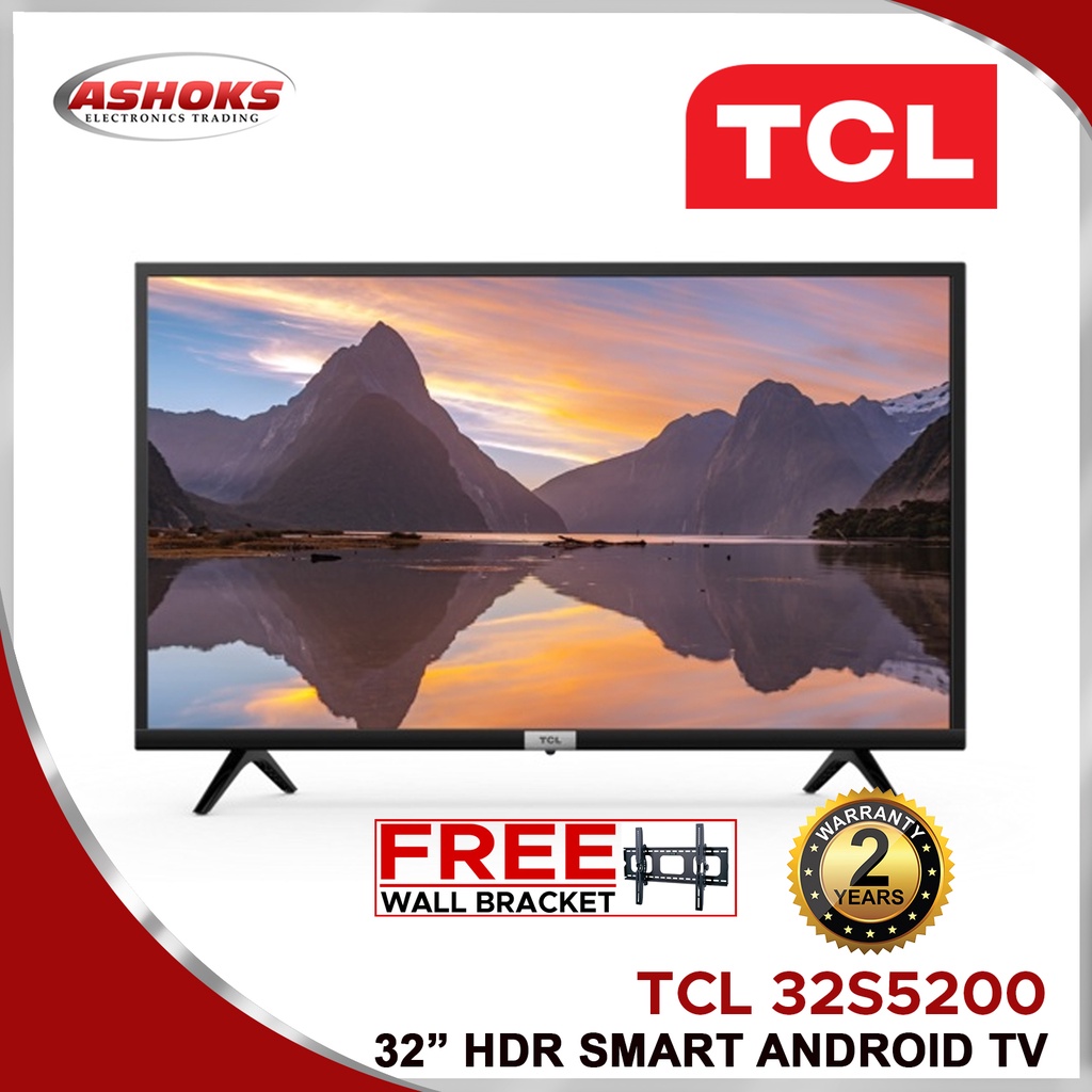 TCL 32S5200 32 Inch HDR Smart Android TV / TCL 32 INCH SMART ANDROID LED TV | Shopee Philippines
