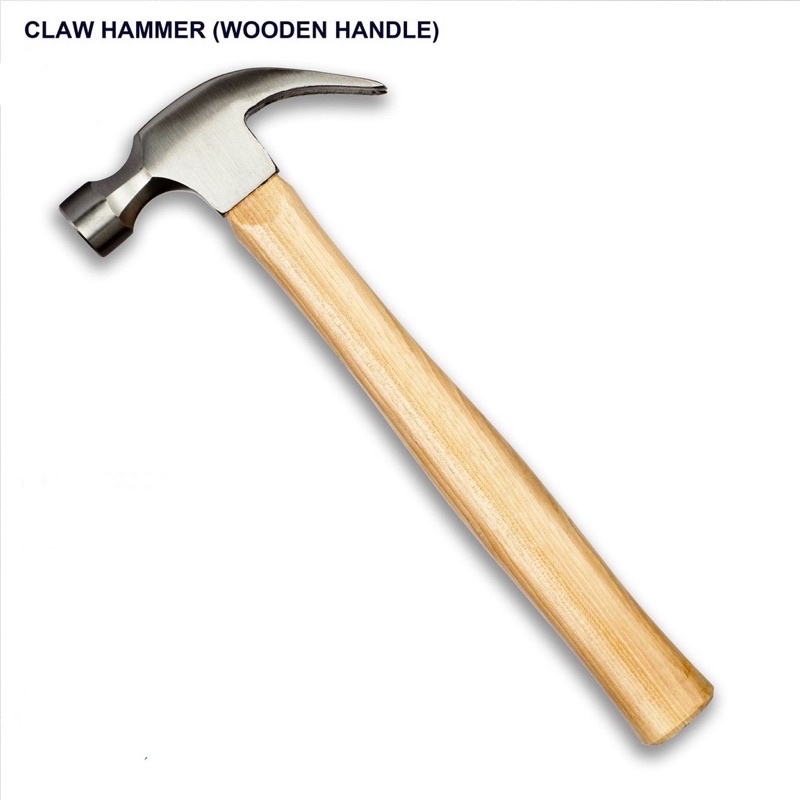 Heavy Duty Claw Hammer Wood Handle | Shopee Philippines