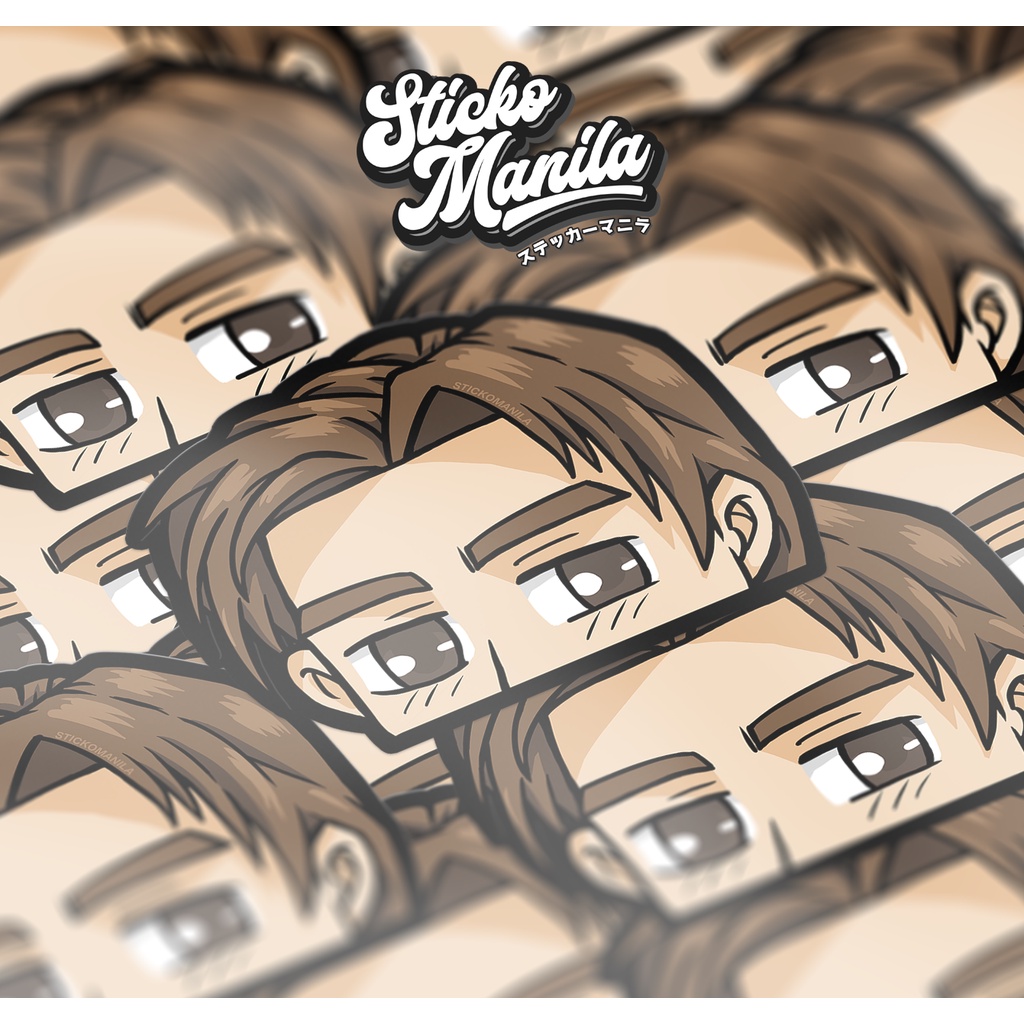 Sticko Manila : Initial D - Fujiwara Takumi (Peeker) | Shopee Philippines