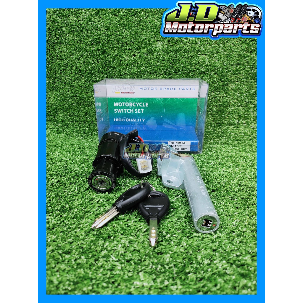 TTGR IGNITION SWITCH ANTI THEFT KEY SET FOR HONDA XRM 125 | Shopee ...