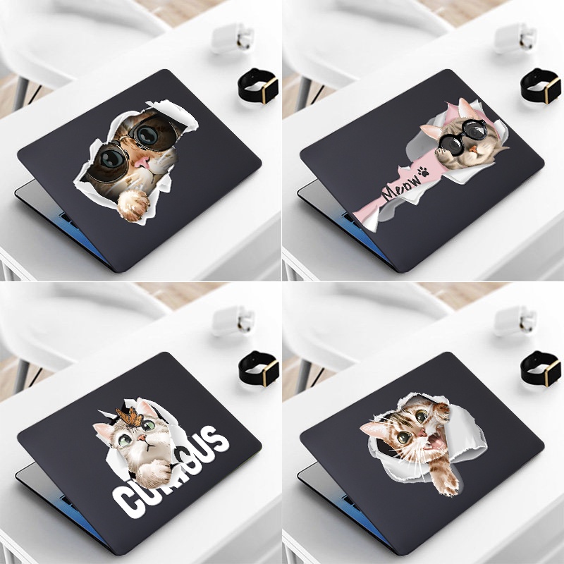 Creative Paper Tearing Cat Case for MacBook M1 Pro 14 A2442 Pro 16 ...