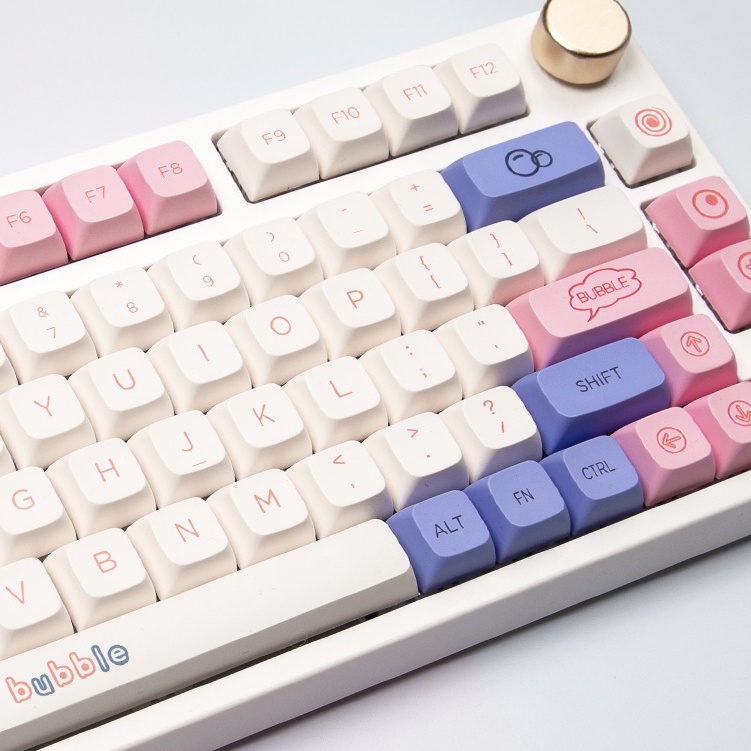 Bubble PBT Keycaps 127 Key XDA Profile Is Suitable for Mechanical Game ...