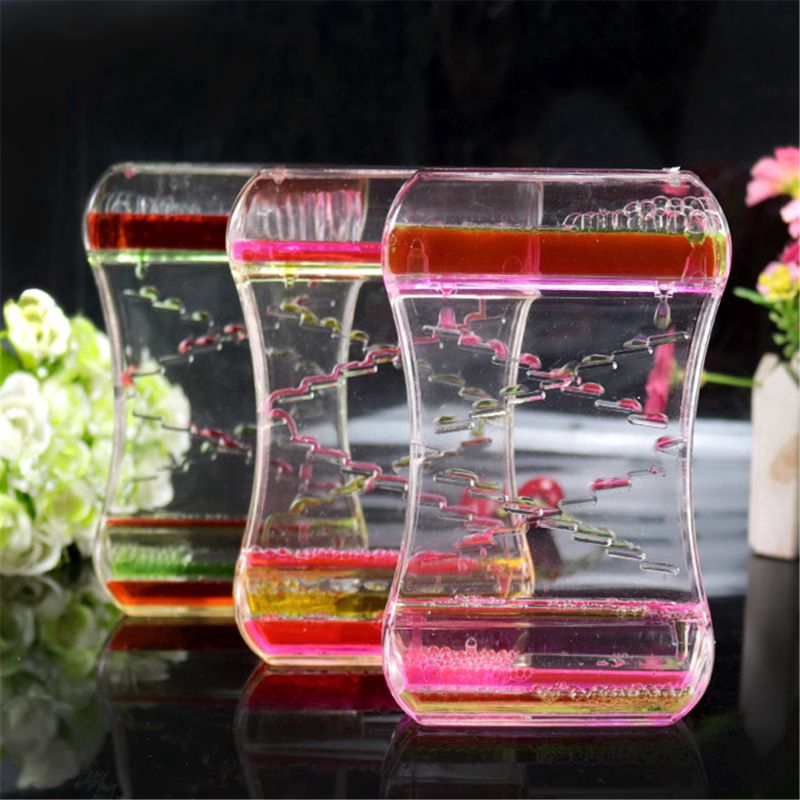 Fidget Toy Two-color Oil Drop Ladder Liquid Water Drop Sensory | Shopee ...