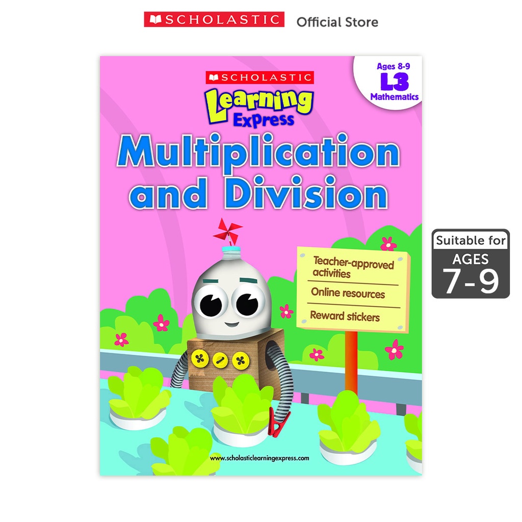 Scholastic: Learning Express L3: Multiplication and Division (ISBN ...