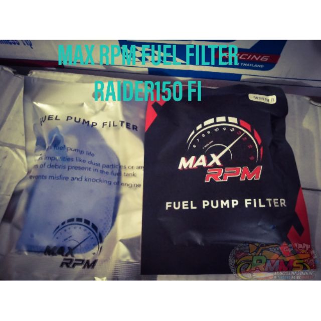 Max rpm fuel filter for raider150 fi | Shopee Philippines