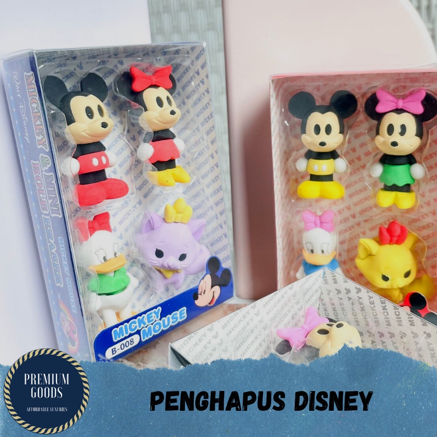 Delete DISNEY MICKEY MOUSE MARIE CAT DONALD DUCK MINNIE MOUSE ERASER ...