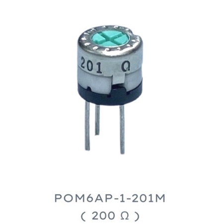Potentiometer (10 Pieces) Trimpot Trimmer 200 Ohm 201M Variable Resistor muRata | Shopee Philippines