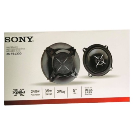 XS-FB6930 Sony Xplod 4-Way Car Speakers 450w Tune for Mega Bass Head ...