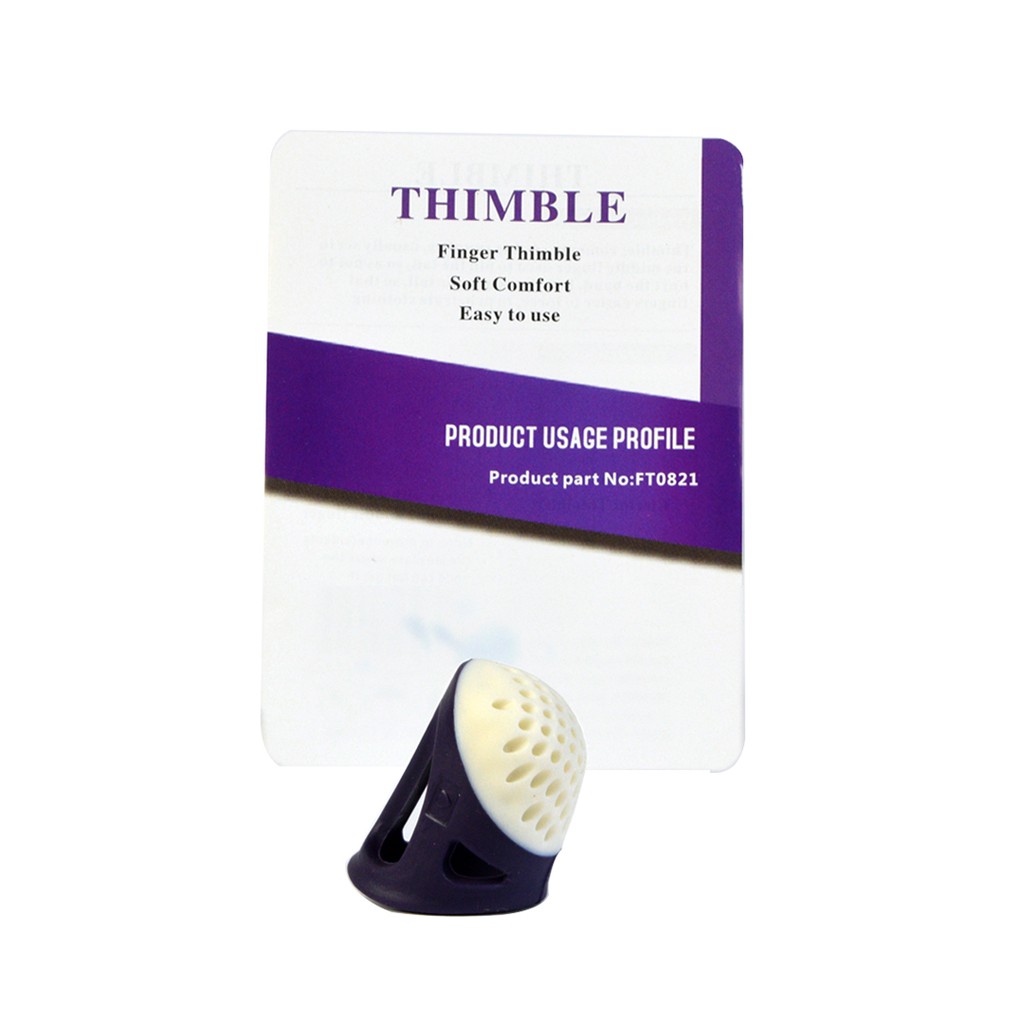 Deluxe Thimble Finger - Finger Protective Helmet for Hand Sewing ...