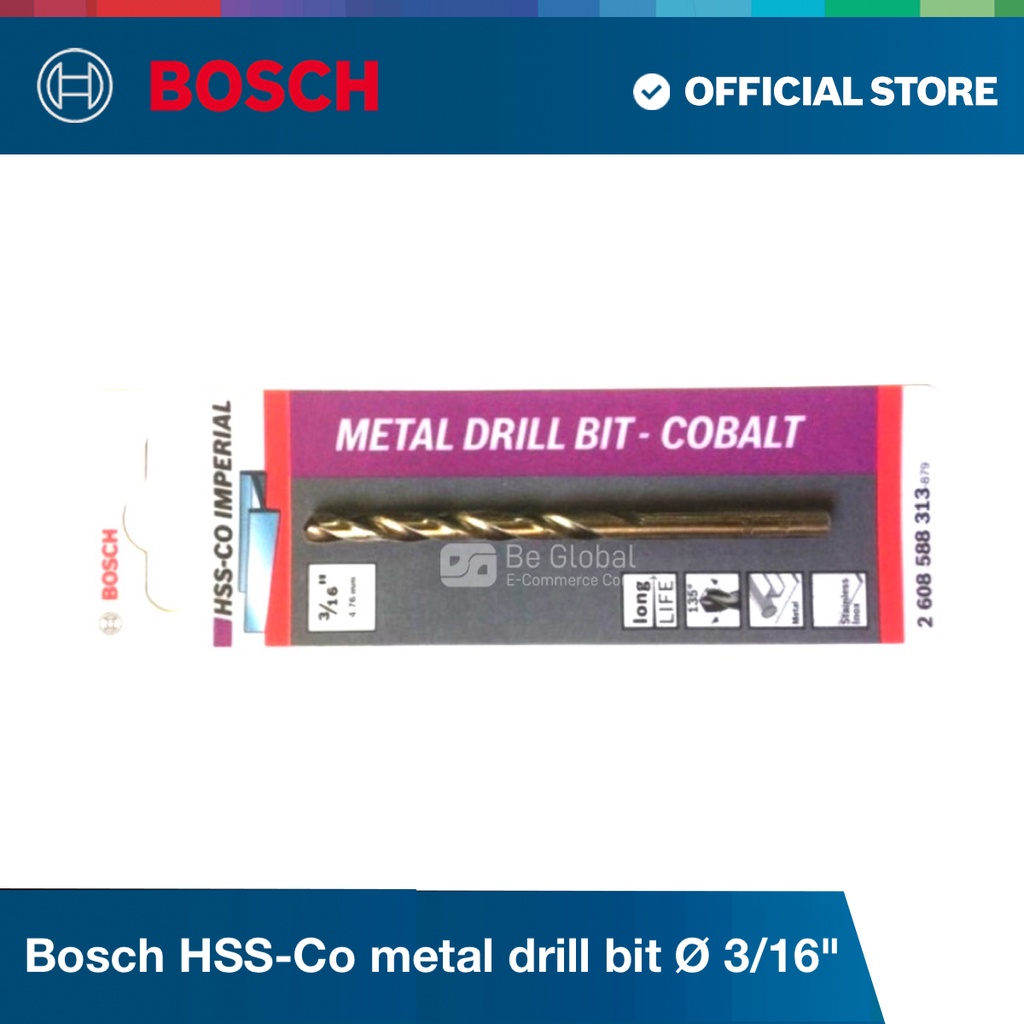 Bosch HSS-Co Metal Drill Bit | Shopee Philippines