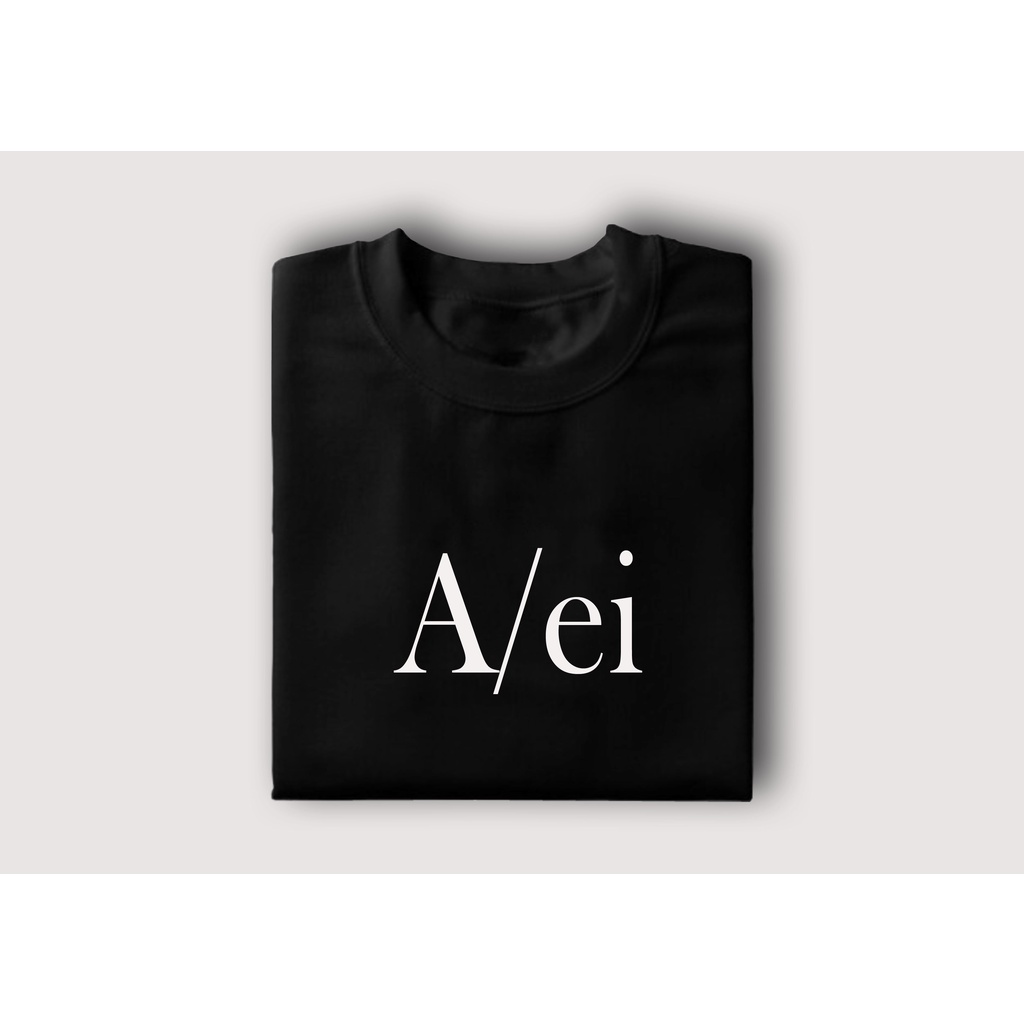 NEW PRINT T-SHRT A/EI FOR MEN AND WOMEN | Shopee Philippines
