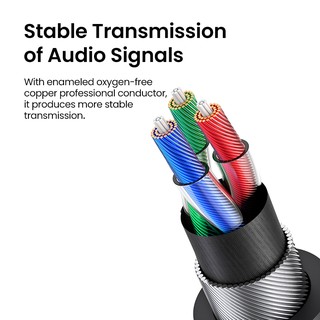 UGREEN 3.5mm Aux Cable 4 Pole TRRS 4-Conductor Auxiliary Male To Male ...