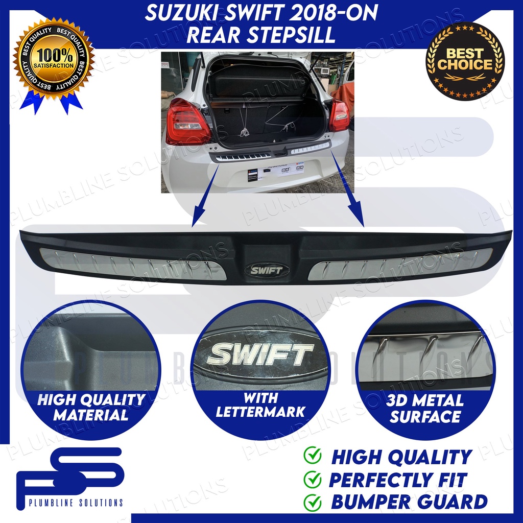 Rear Stepsill for Suzuki Swift 2018 - 2023 Rear Bumper Cover / Rear ...