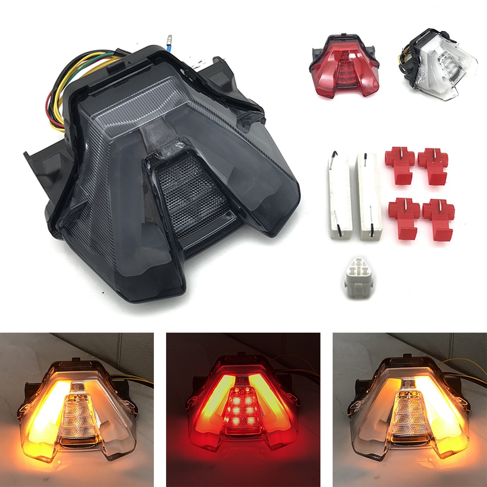 For YAMAHA MT-07 FZ-07 MT07 FZ07 2021-2022 Motorcycle LED Rear Tail ...