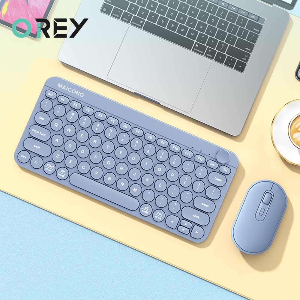 2.4G Bluetooth-compatible Wireless Keyboard Mouse Combo for Macbook ...