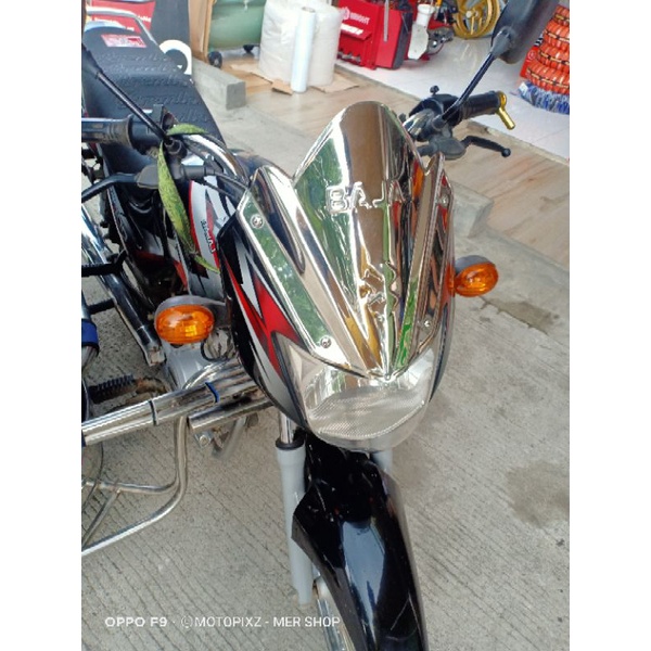STAINLESS cowling / VISOR tulis CT100 | Shopee Philippines