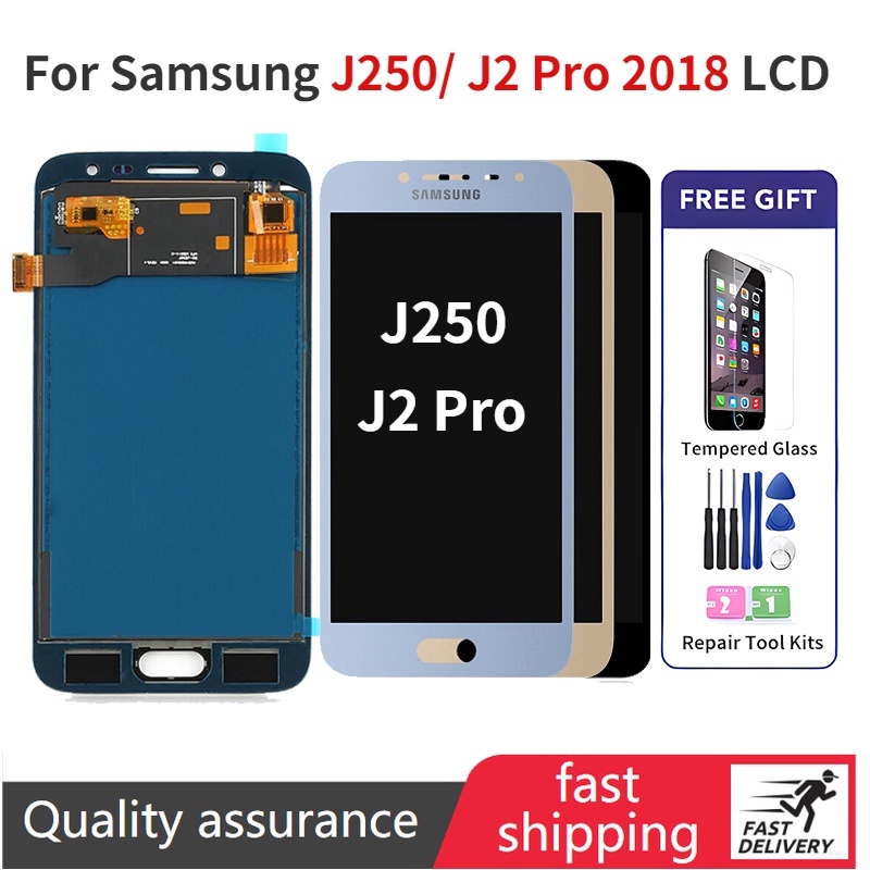 Samsung Galaxy J250 LCD LCD Monitor J2 Pro 2018 Touch Screen Digitizer ...