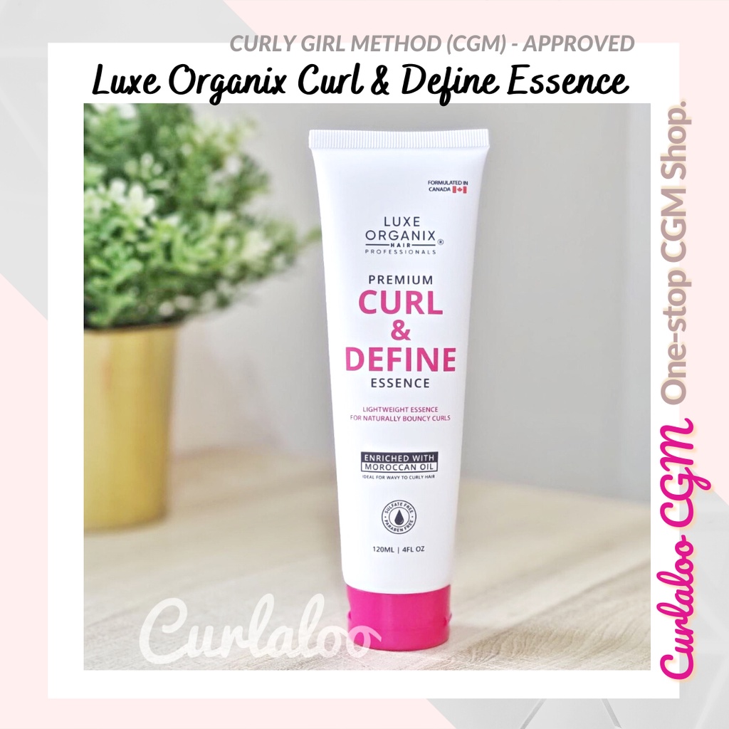 Curlaloo CGM Shop - Luxe Organix Premium Curl And Define Essence 120ml ...