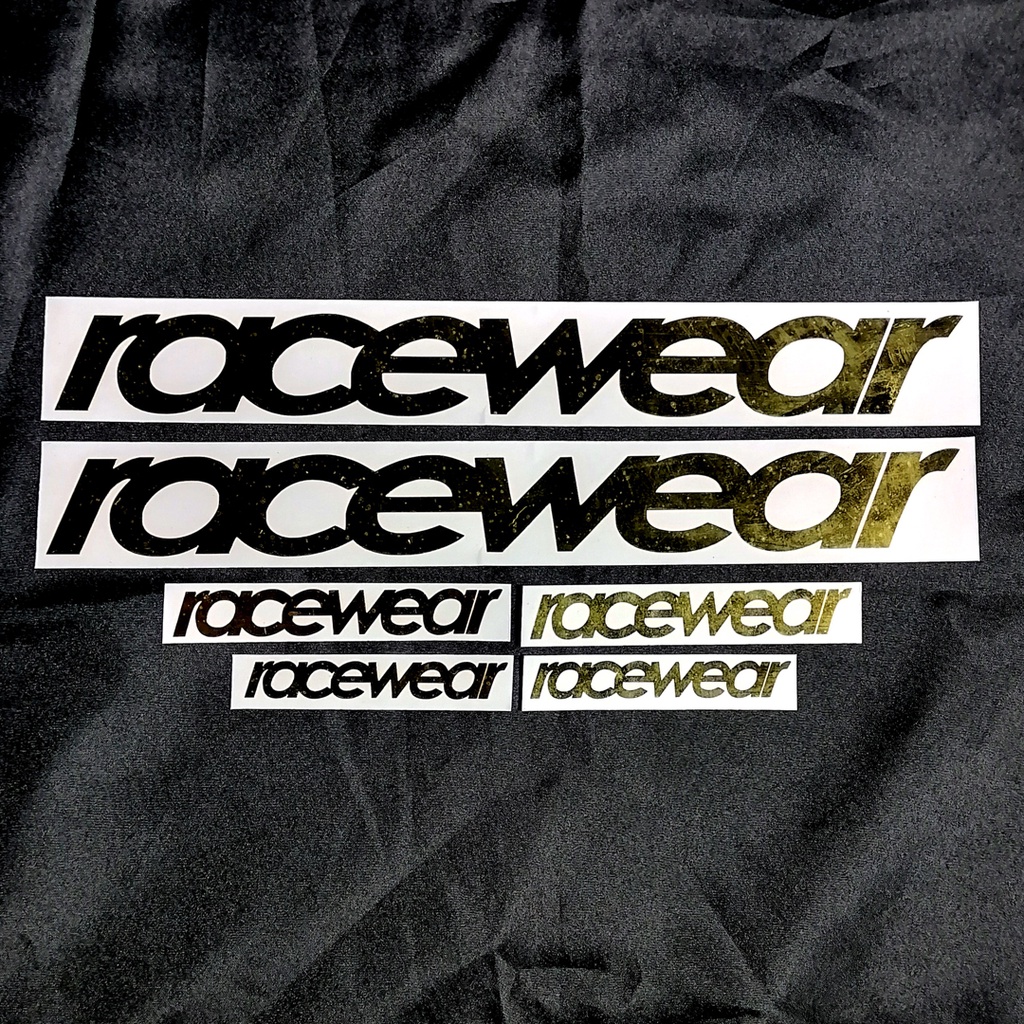 Racewear Chrome Decal Stickers | Shopee Philippines