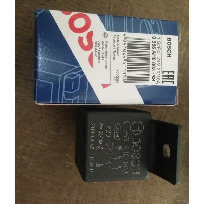 Bosch Relay 24volt - 5 pin (87A) | Shopee Philippines