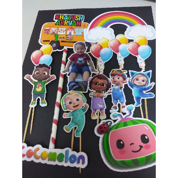 COCOMELON CAKE TOPPER | Shopee Philippines