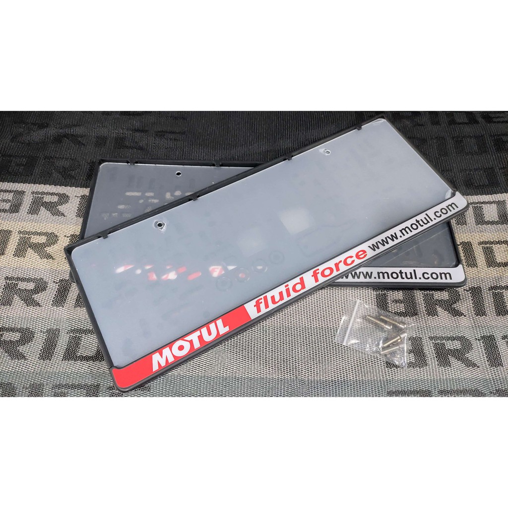 Motul Car plate cover Duraplate Holder Universal SALE | Shopee Philippines