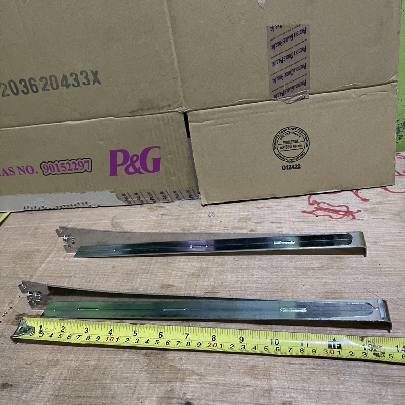 Slotted Post/Flat Bar/Bracket/Connectors DIY Shop Fitting and Wall ...