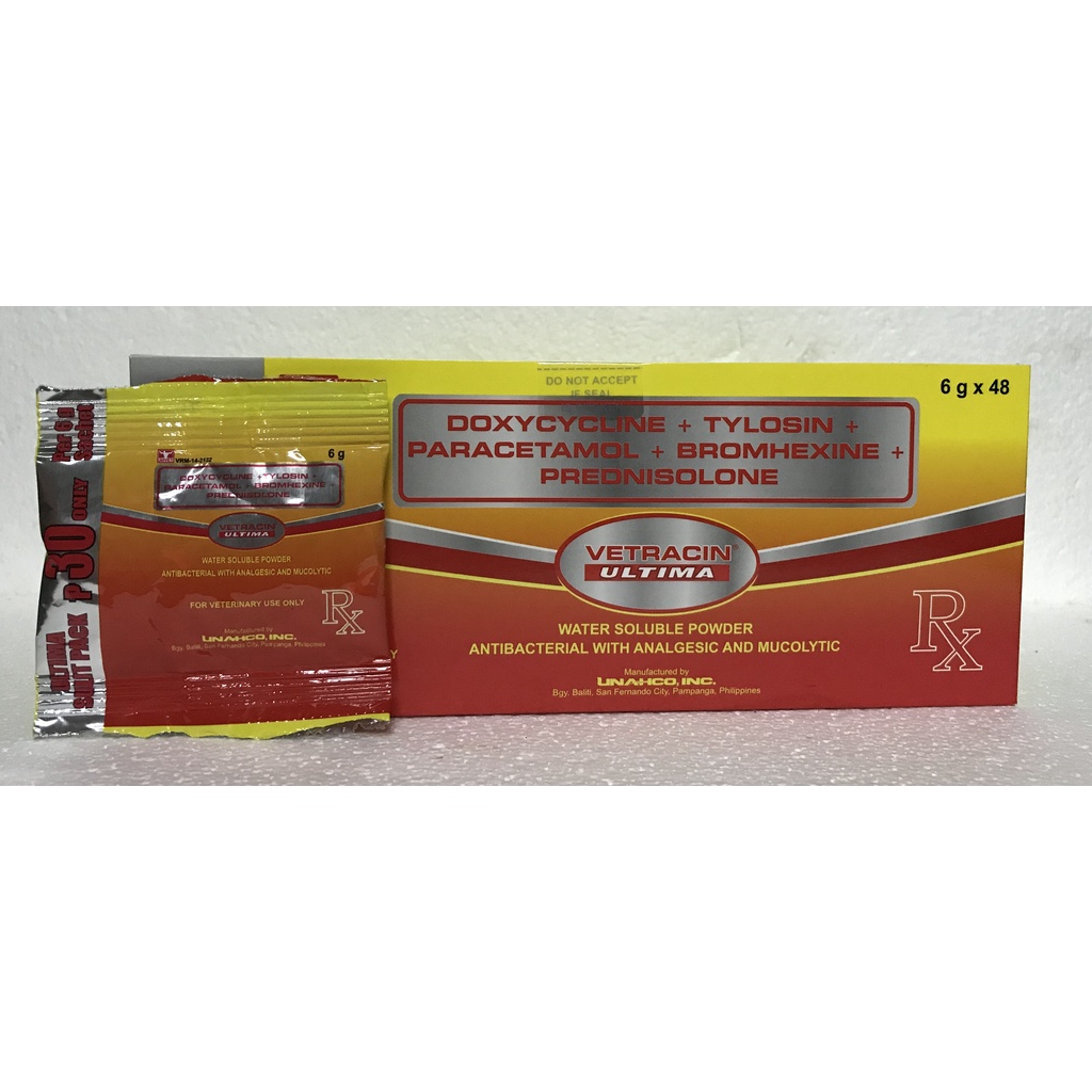 VETRACIN ULTIMA 6G (Sold by 5 sachet) | Shopee Philippines