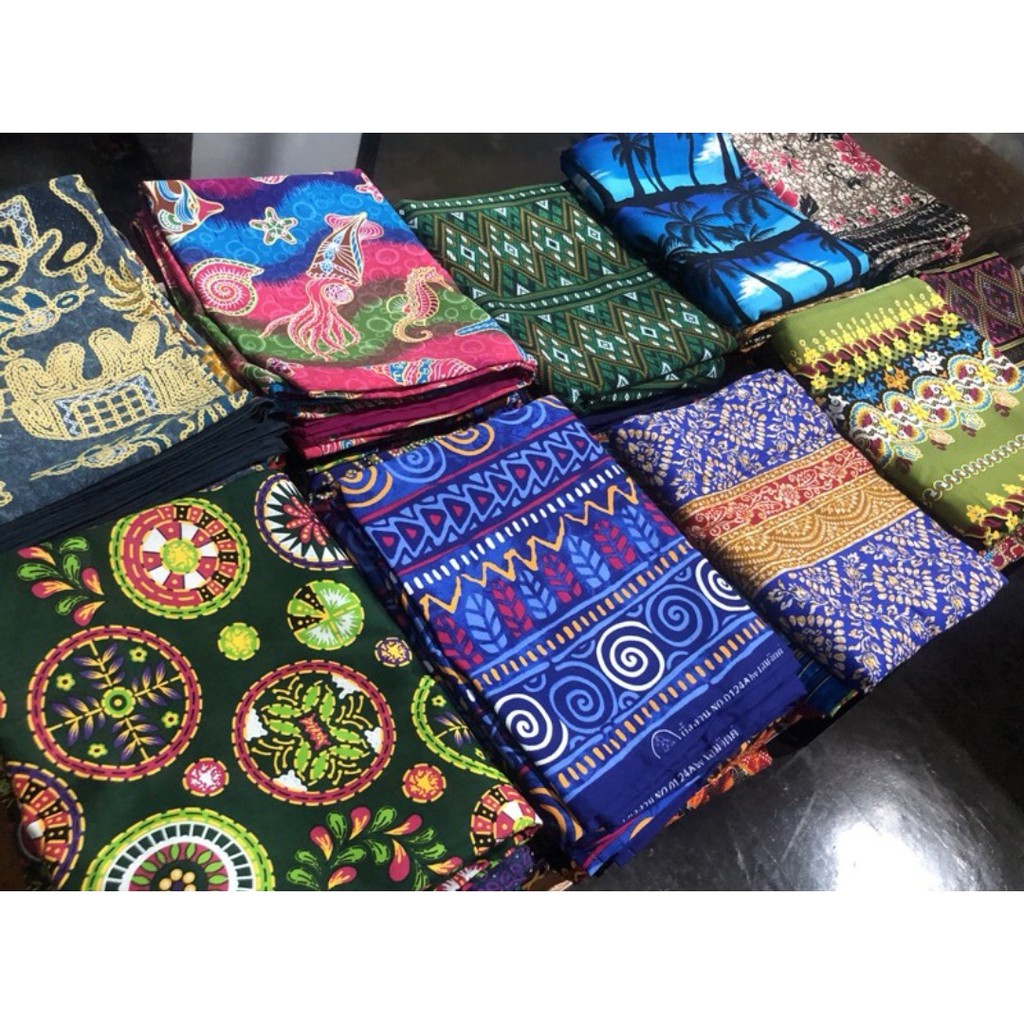 Malong Ethnic Design Makapal(Double)(blanket)（Kumot）Random design ...
