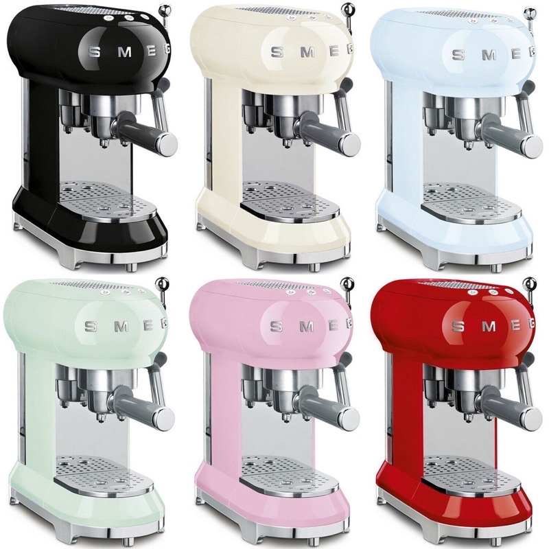 SMEG Coffee Machine 50's Retro Style + Coffee Pods | Shopee Philippines