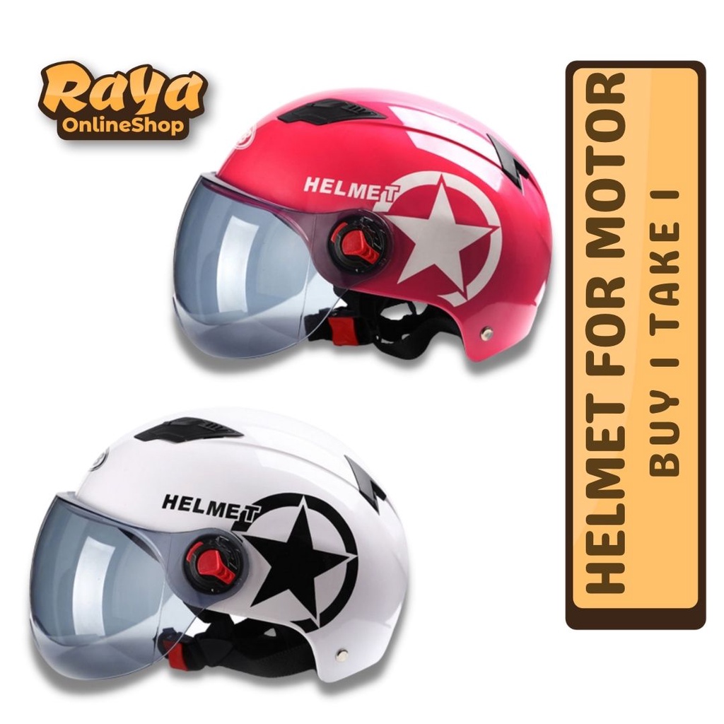 Buy 1 Take 1 Half Face Electric Scooter Helmets Bicycle Helmet for ...