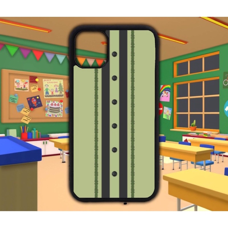 TEACHER UNIFORM INSPIRED PHONE CASE (GREEN, BLUE, OR DARK BLUE FOR MALE ...