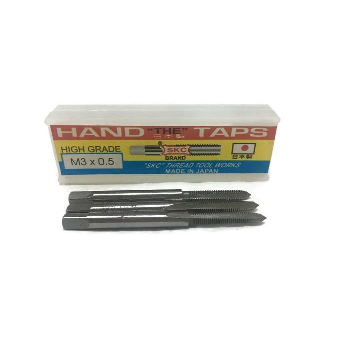 SKC 3 pc. Hand Tap Set M3x0.5 Made in Japan | Shopee Philippines