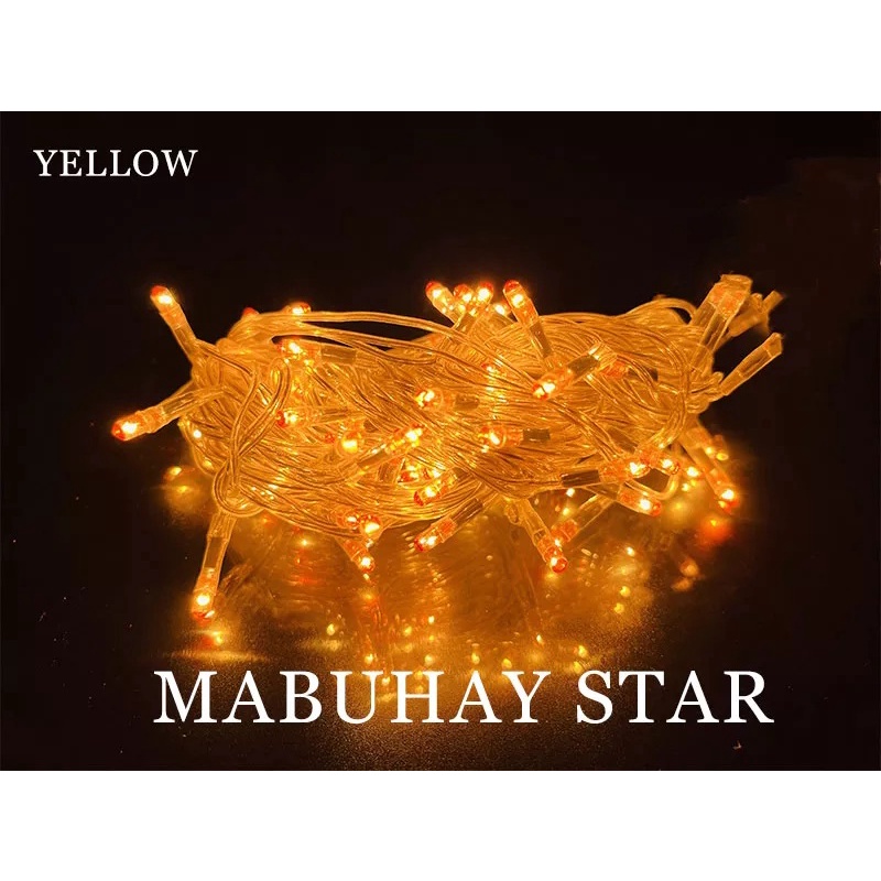 80 LED MABUHAY STAR CHRISTMAS RICE LIGHT | Shopee Philippines