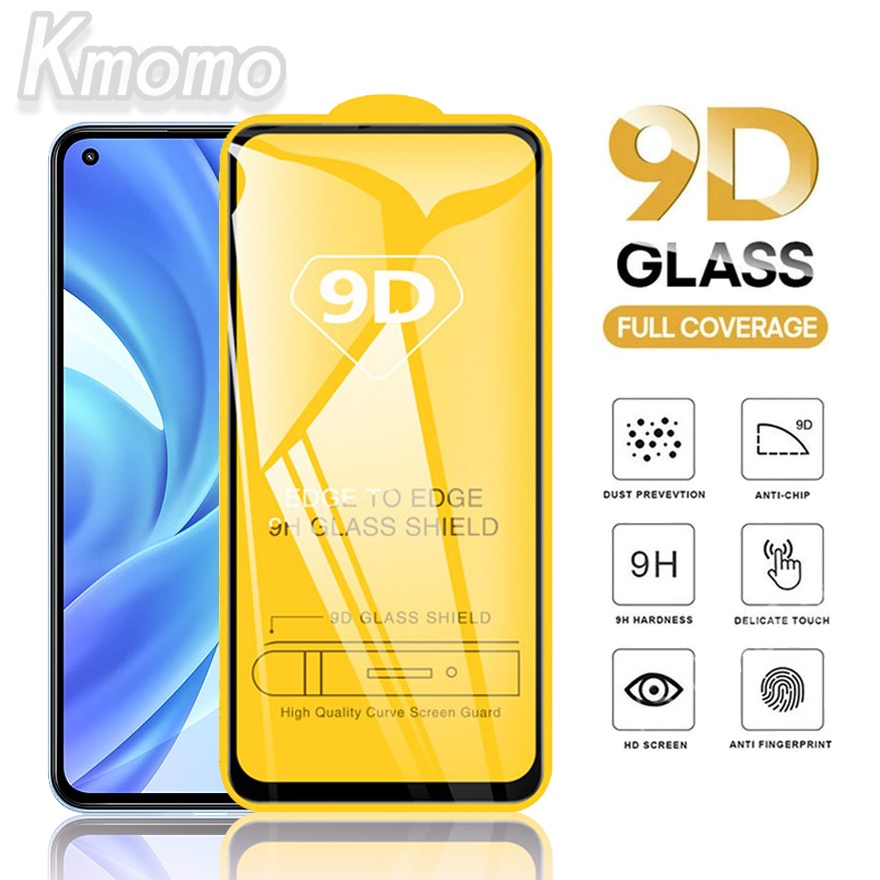 9D Full Tempered Glass Xiaomi 11 Lite 5G Ne Mi 14T 13T 12 Lite 10T 11T 12T Pro Poco C75 C61 C65 ...