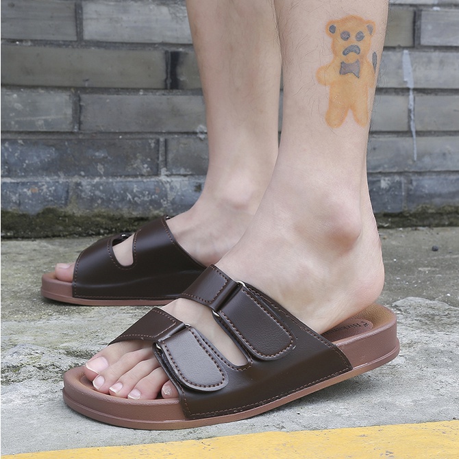 New style fashion two strap flip flops flat slipers sandals for women ...