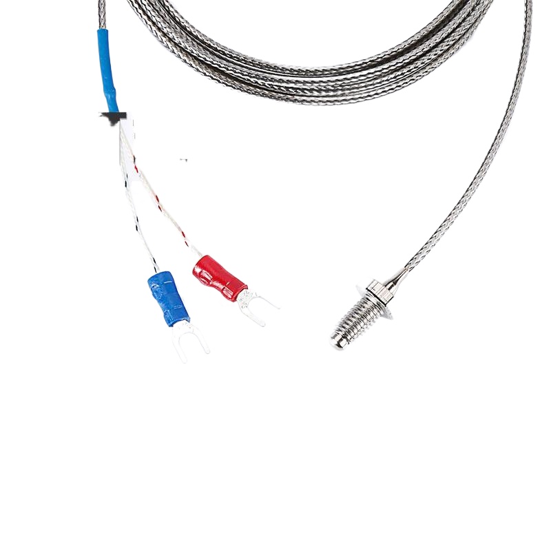 K type M6 metric screw thermocouple M8 inch thread temperature ...