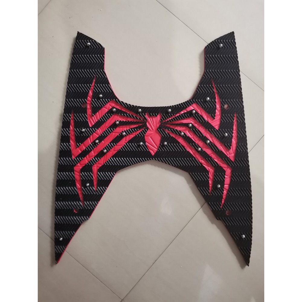 Mio Gravis v1 2019-2022 Rubber Matting Spyderman Design with stainless ...