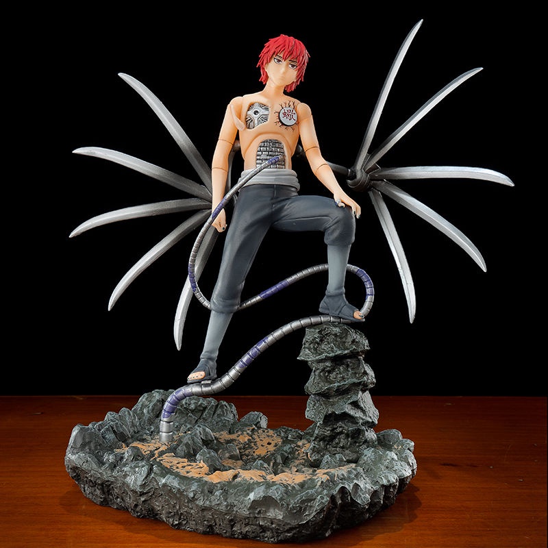 Naruto GK Akatsuki Puppet Master Mechanic Scorpion Member Battle Statue ...