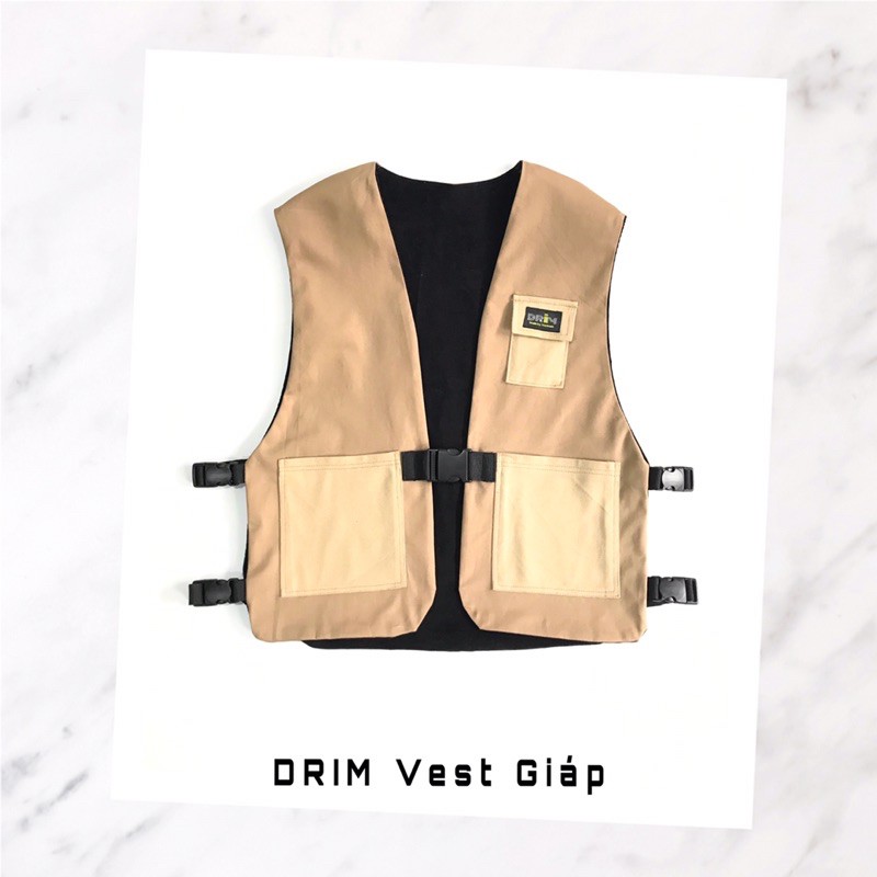 Drim local brand unisex Gile Vest (design and made by Drimwe) | Shopee ...