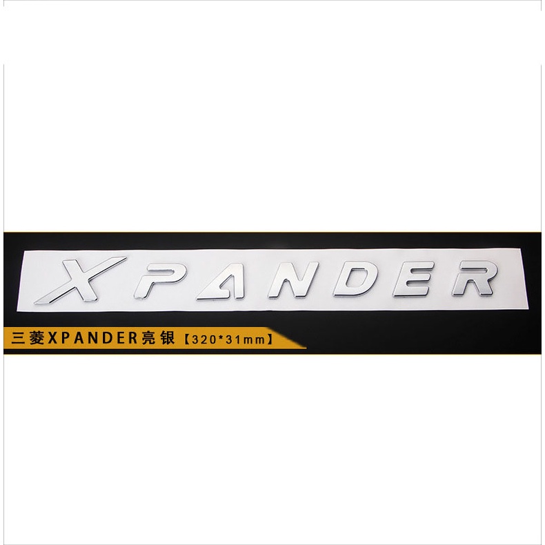 Car Styling Front Grille Trim Emblem XPander Sticker for Mitsubishi X ...