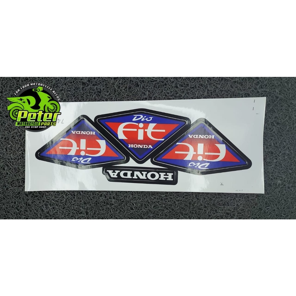 DECALS/STICKER HONDA FIT | Shopee Philippines