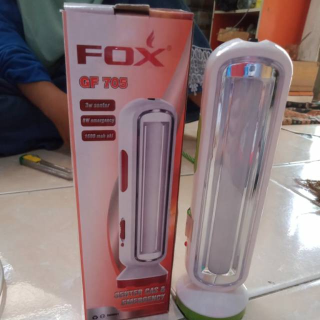 Emergenchy Neon Plus Fox Gf 705 Flashlight | Shopee Philippines