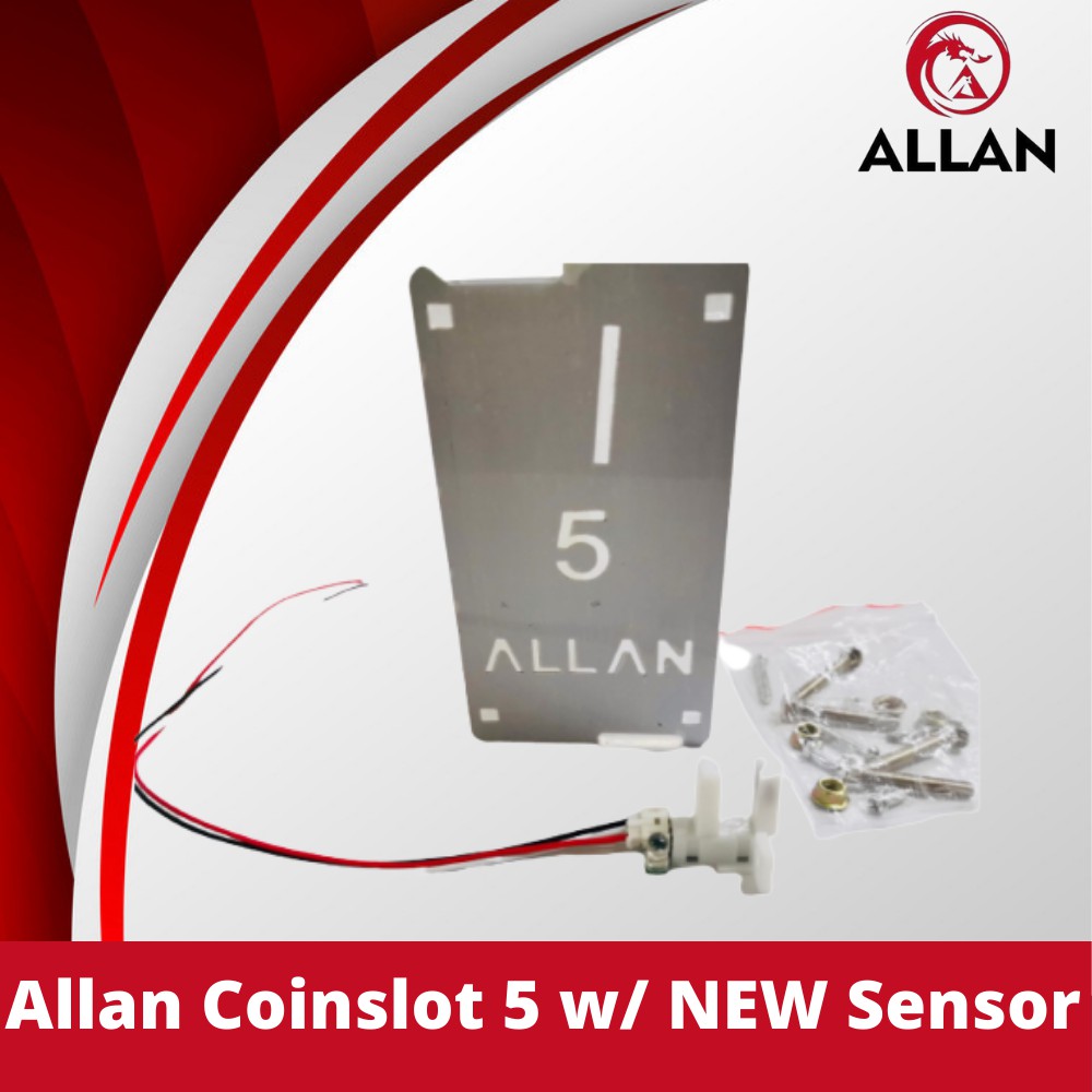 10pcs Allan Coinslot/Coin slot 5 / Lima for new and old coins with new ...