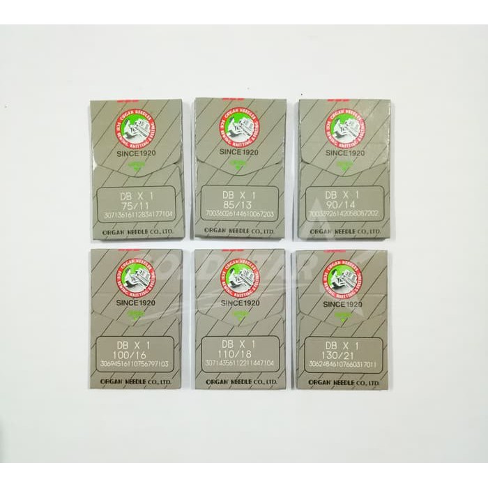 MESIN Original Premium DB X 1 Organ Sewing Machine Needle | Shopee ...