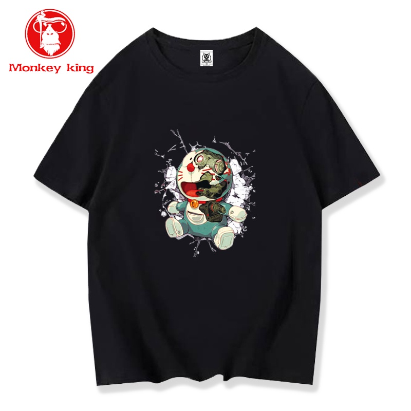 MONKEY KING COD cotton plus size tshirt for men on sale print graphic ...