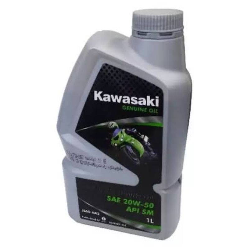 Wholesale Kawasaki Oil Motorcycle Genuine Oil 4 STROKE ENGINE OIL SAE 20W 50 API SG | Shopee ...