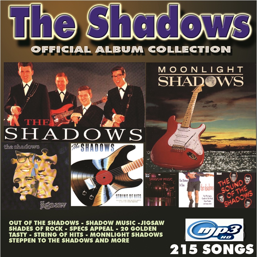 THE SHADOWS CD MP3 plays on dvdplayer, pc laptop cdrom | Shopee Philippines